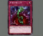 奈落の落とし穴/ノーマル【罠】《SD45-JP029》 - メルカード遊戯王